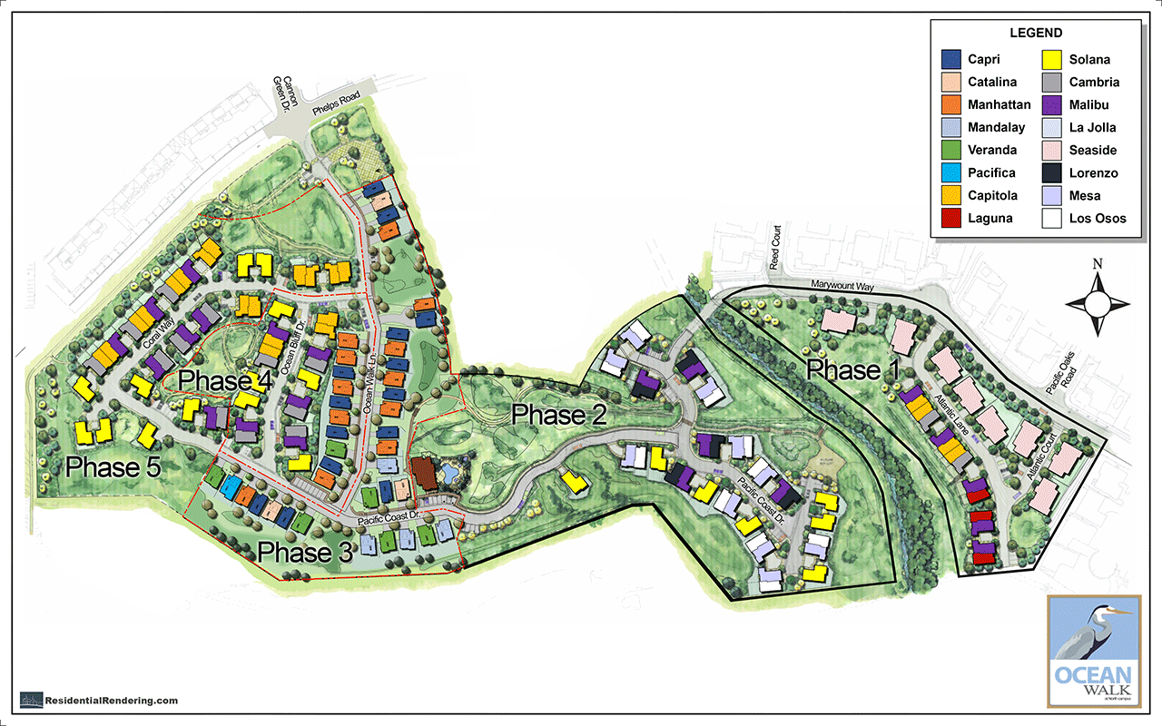 Site Plan | Ocean Walk at North Campus
